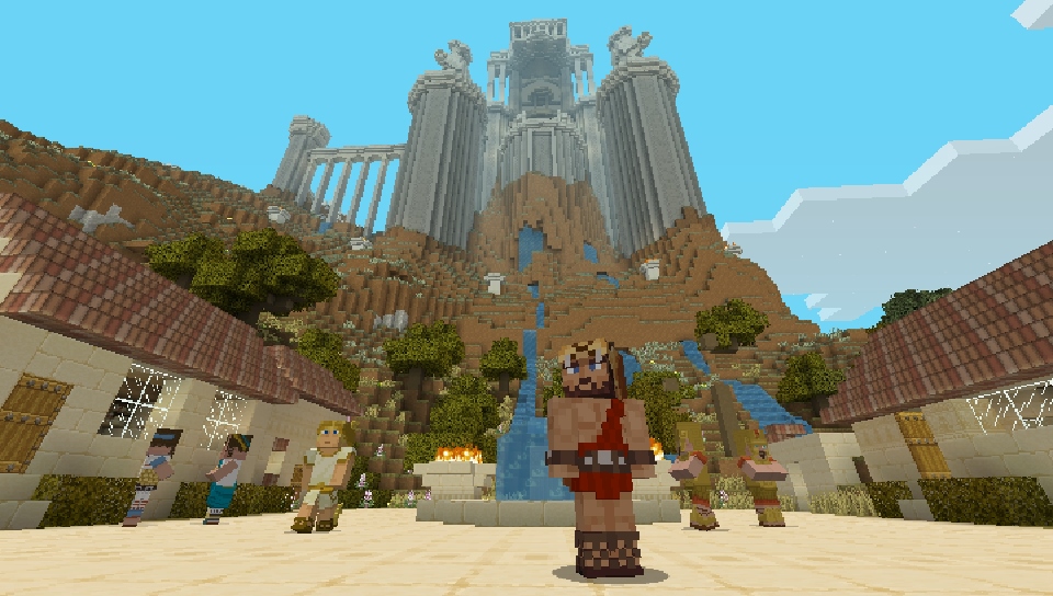 Minecraft: Greek Mythology Mash-up on PS Vita | Official PlayStation ...