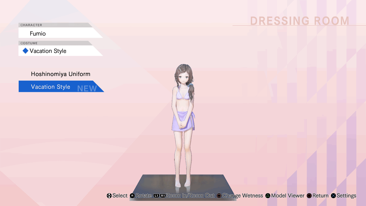 BLUE REFLECTION: Vacation Style Set C (Lime, Fumio, Chihiro) on PS4 ...